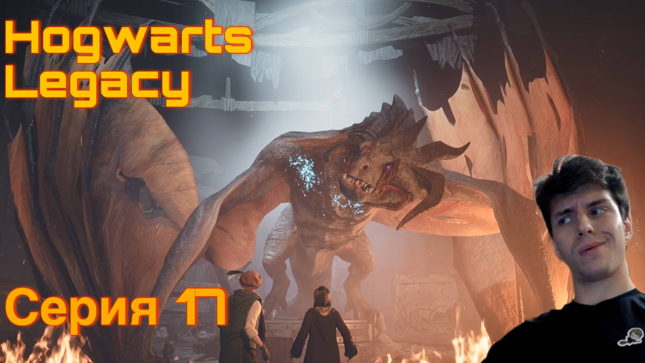 ДРАКОНЬИ БОИ. Hogwarts Legacy. Серия 17