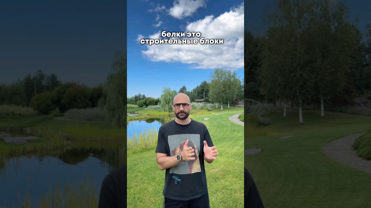 3️⃣ день эксперимента #минутадляжизни Белки - ключевые строительные блоки нашего организма #здоровье