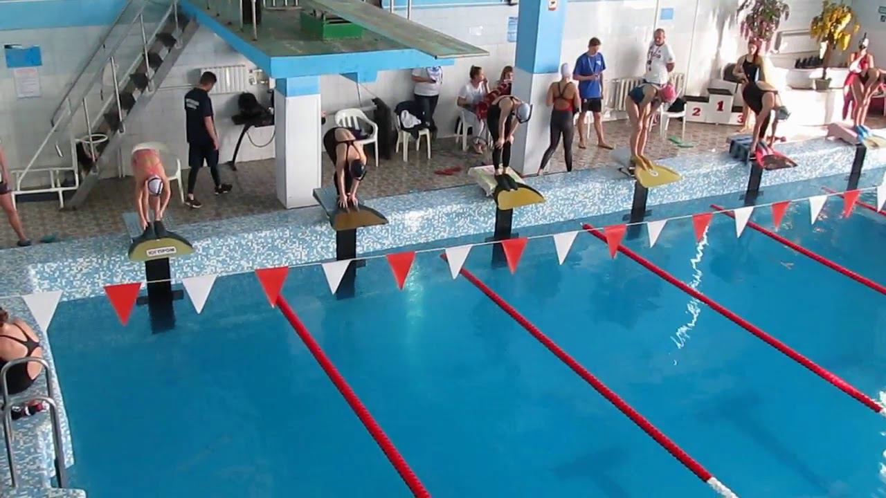 Девушки 100 м. 20.12.2019