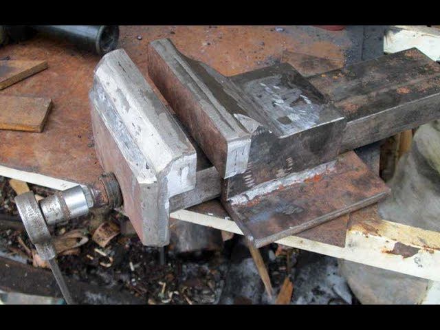 homemade vise или тиски своими руками