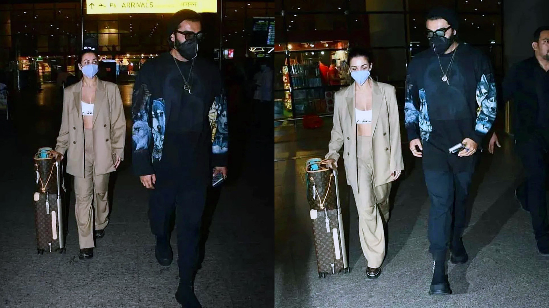 Malaika Arora ? ? ? Boyfriend Arjun Kapoor Return From Paris ? #Shorts