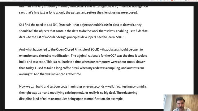 SOLID is Too Old? Introducing SHOC and CUPID