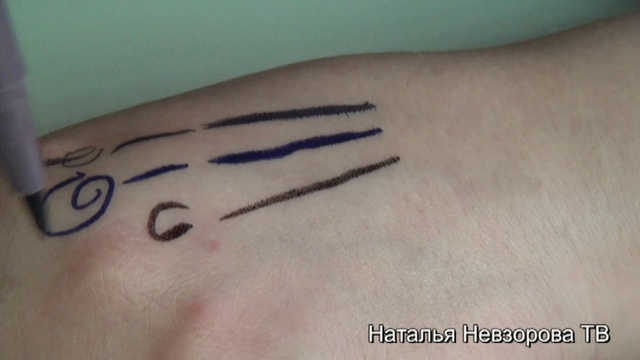 Стойкая подводка-карандаш The One