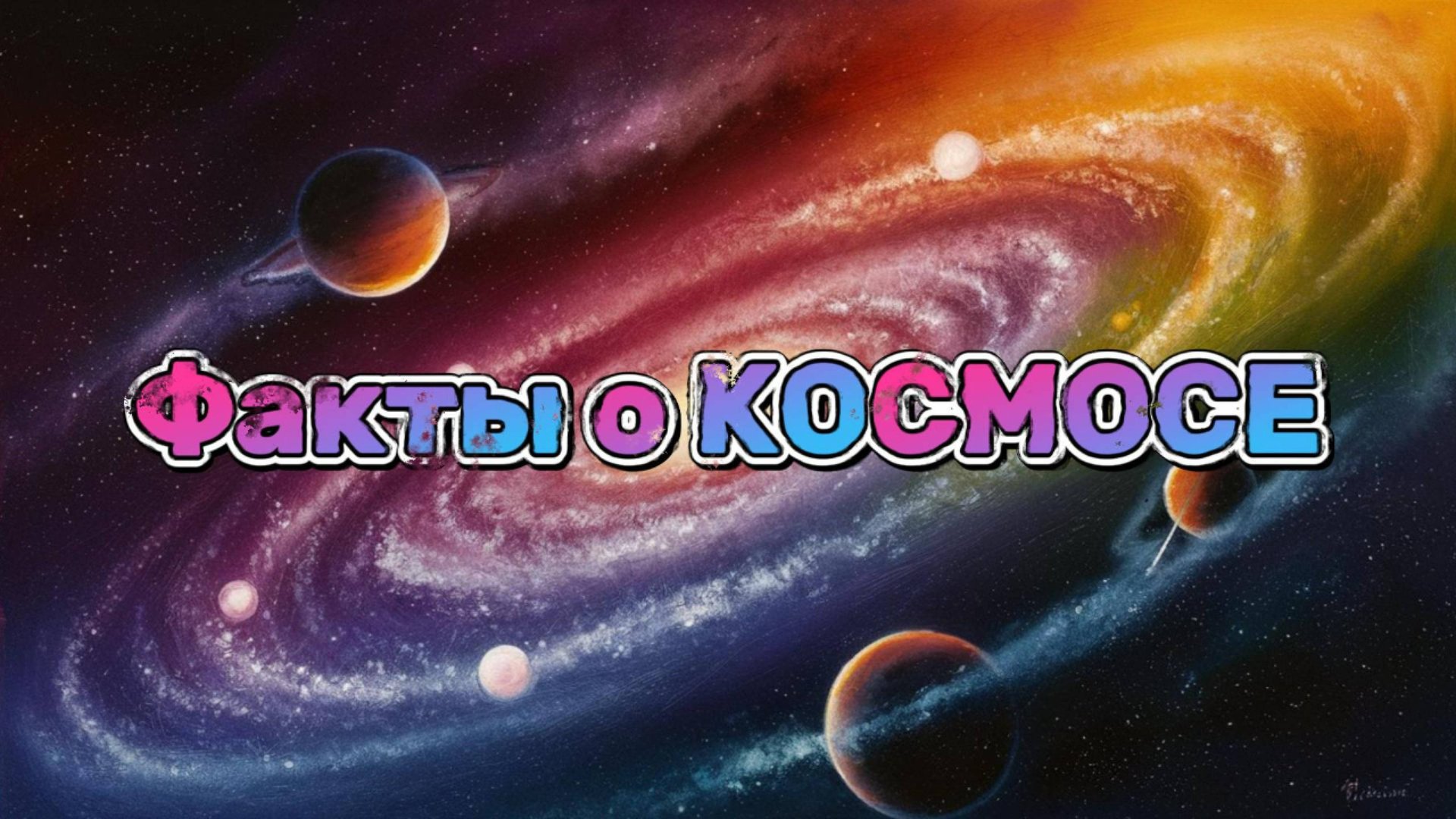 Невероятные факты о космосе, которые вас удивят!