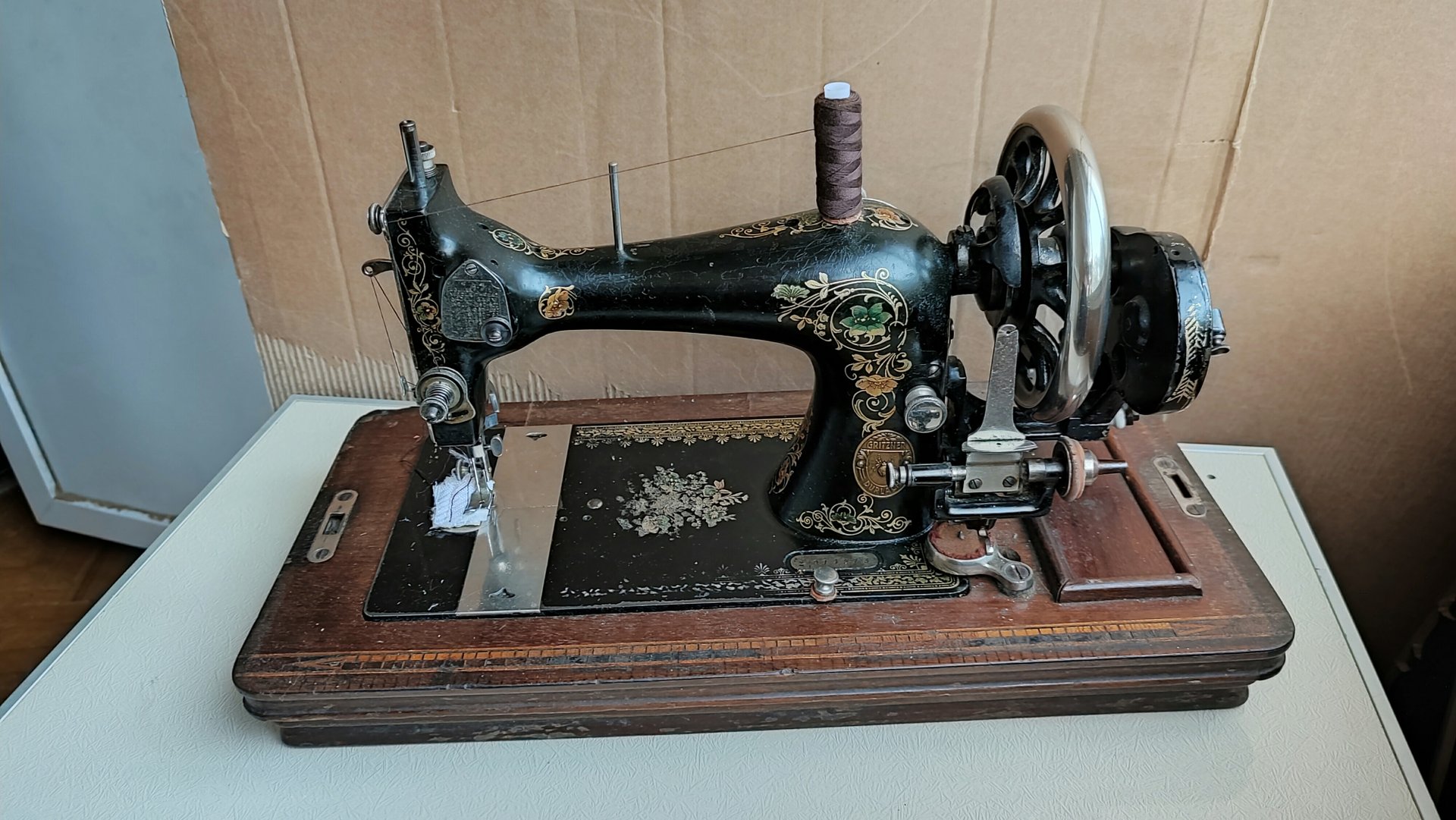 Швейная машинка "Gritzner Durlach" 1905 г.