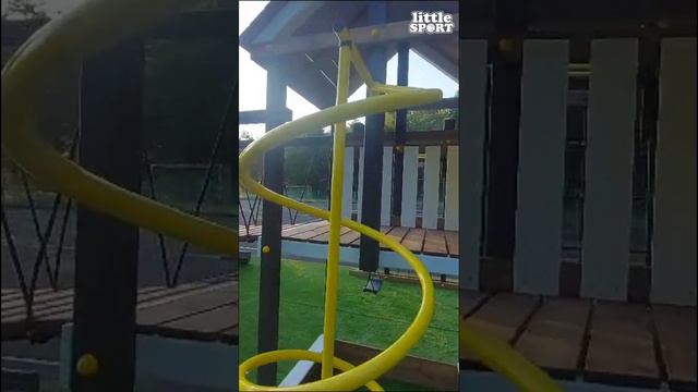 Детская площадка Пикник "Ультра А" Кракен с винтовой трубой - видеоотзыв