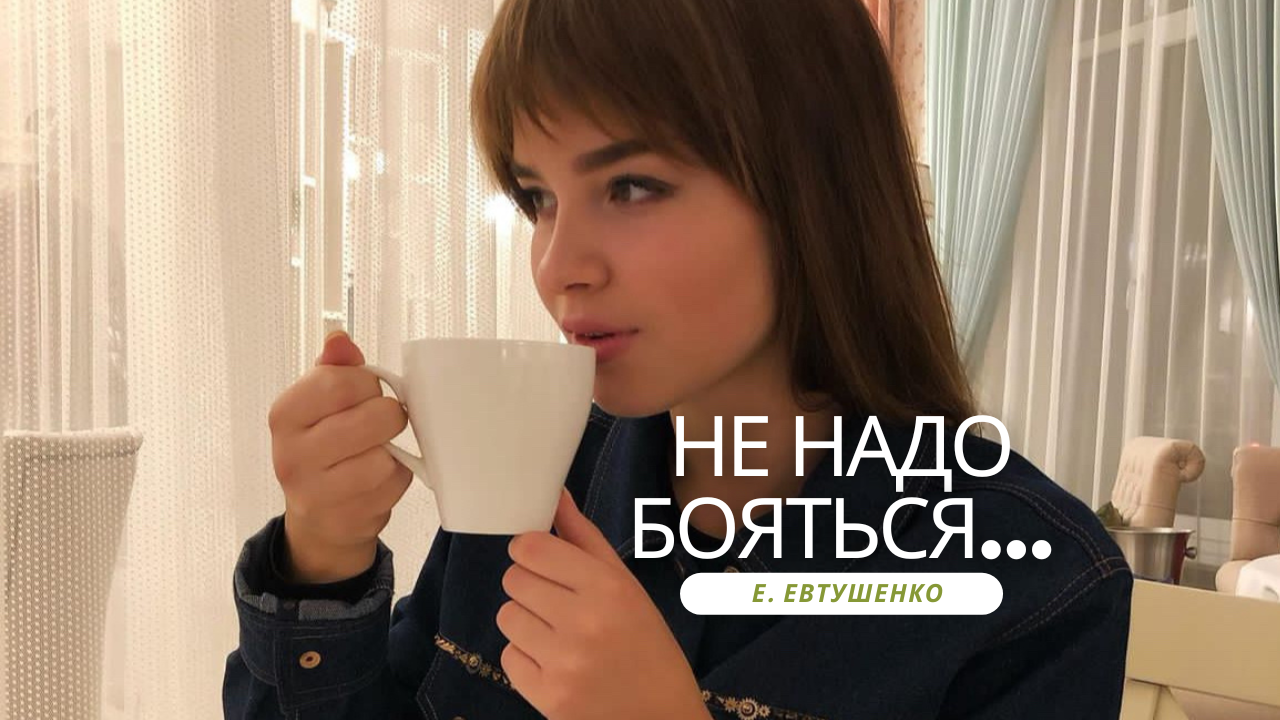 Евгений Евтушенко «Не надо бояться густого тумана…»