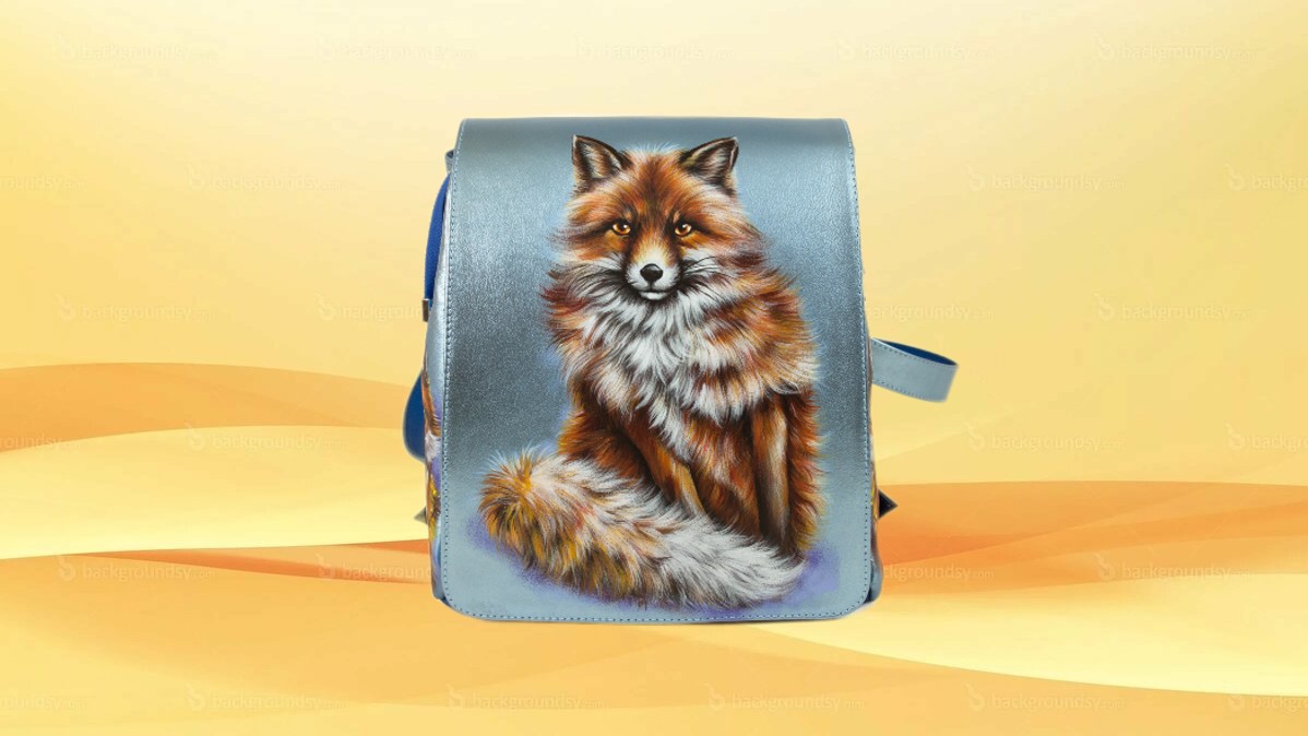 Женский рюкзак "Лисица" Pelle-Volare