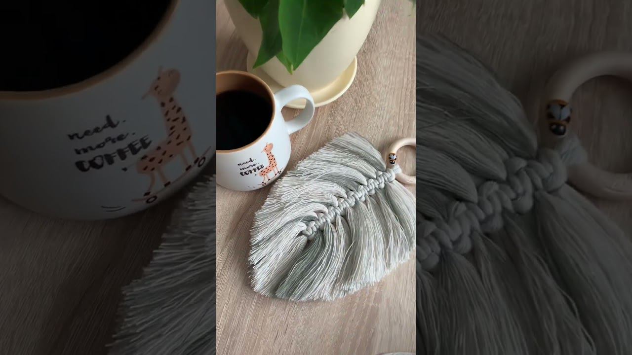 Лист макраме