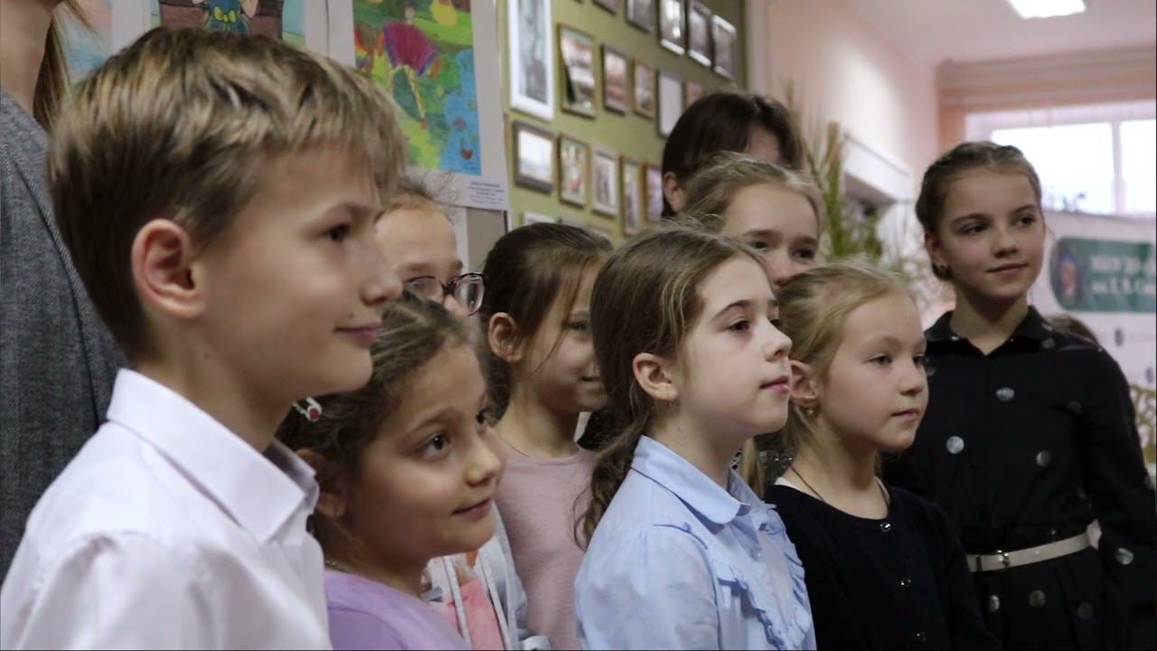 Открытие выставки "Рисуем музыку Свиридова"