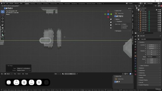 Developing and Industrial Concept Art  - Часть 9 - Modelling the Buildings - Part 2