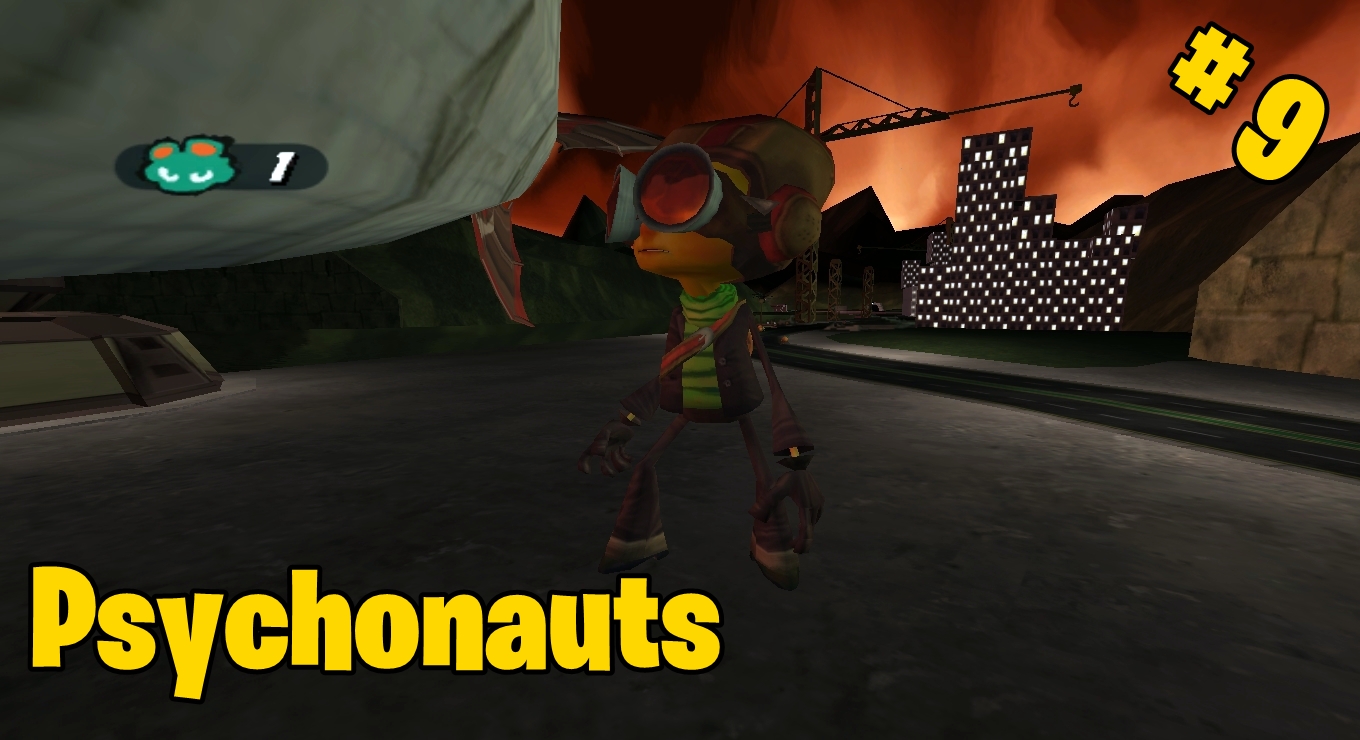 Psychonauts - Прохождение #9 (В роли Годзиллы)