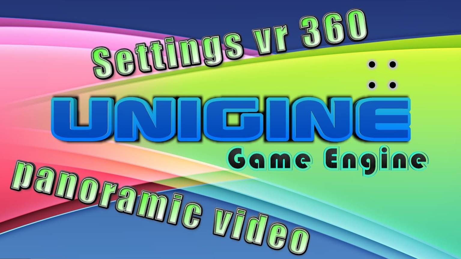 Unigine 2.11 - Настройка панорамного Рендера (VR 360) убираем грани