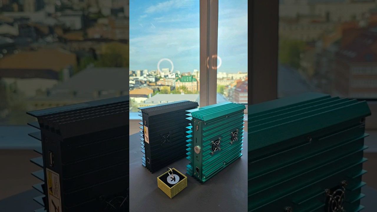 Эксклюзивный #KS0 Pro 200G Limited Edition в России!  Фанаты #Kaspa в восторге! #asics #майнинг