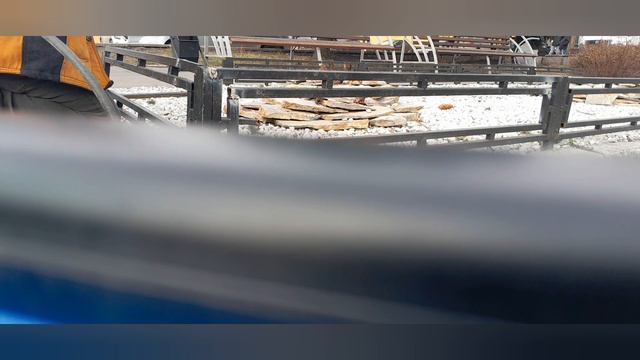 Ремонт ограждения клумбы