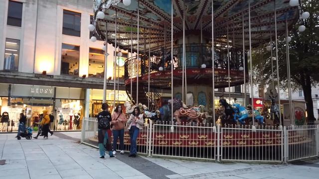 Прогулка по Кардифф Walking in CARDIFF 4K 60fps UHD.webm