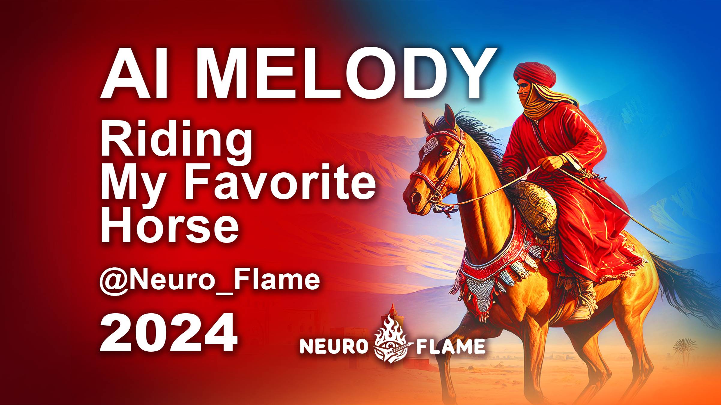 Riding My Favorite Horse | 🔥Neuro_Flame🎸 | AI Music 🤖