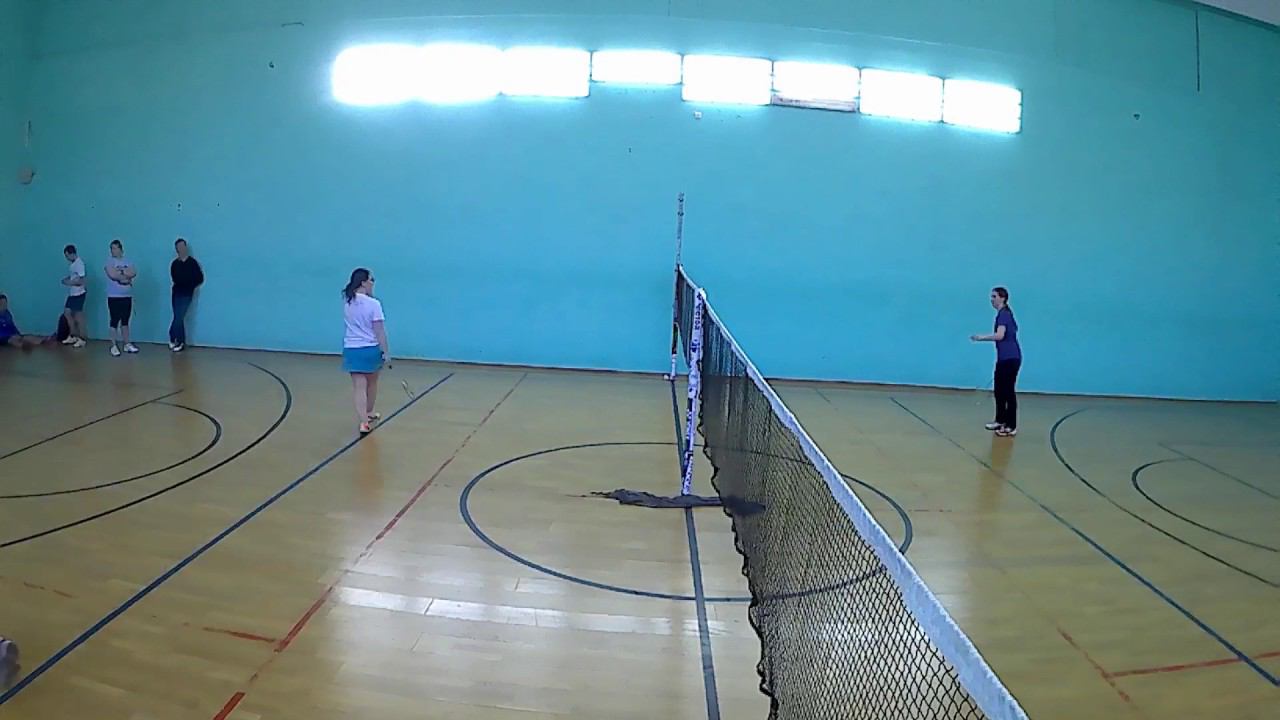 Соревнования по бадминтону, вкратце... ;)