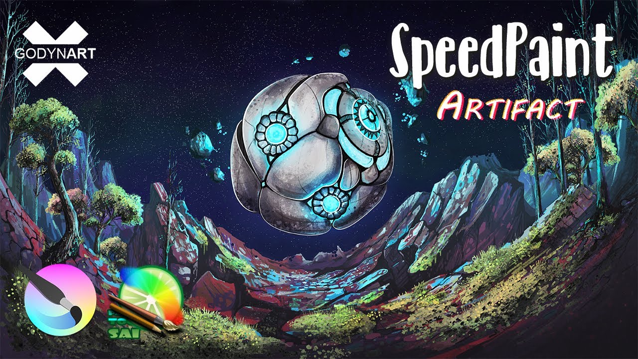 Как нарисовать горы