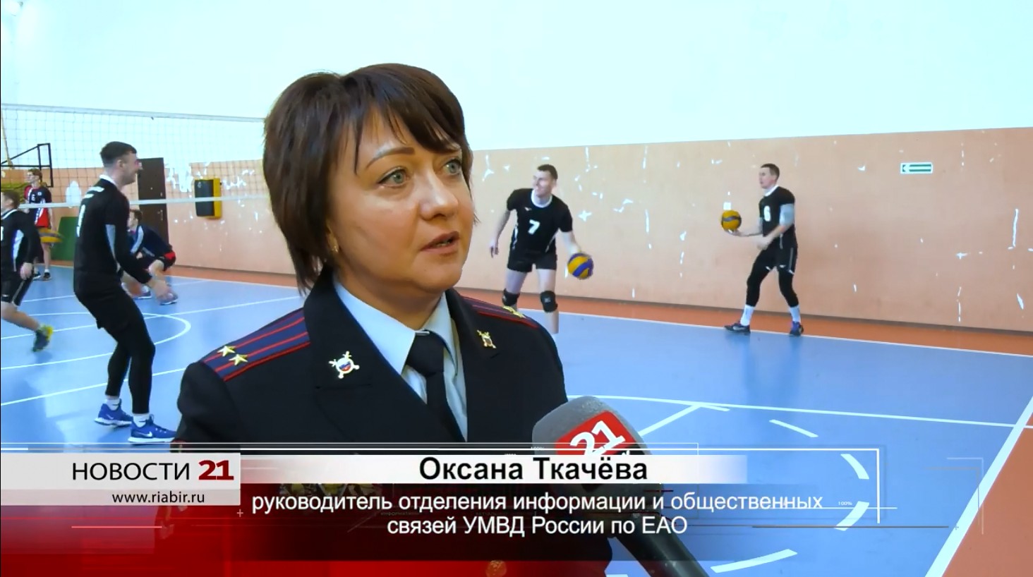 Турниром по волейболу между полицейскими и учащимися завершилась акция «Студенческий десант"