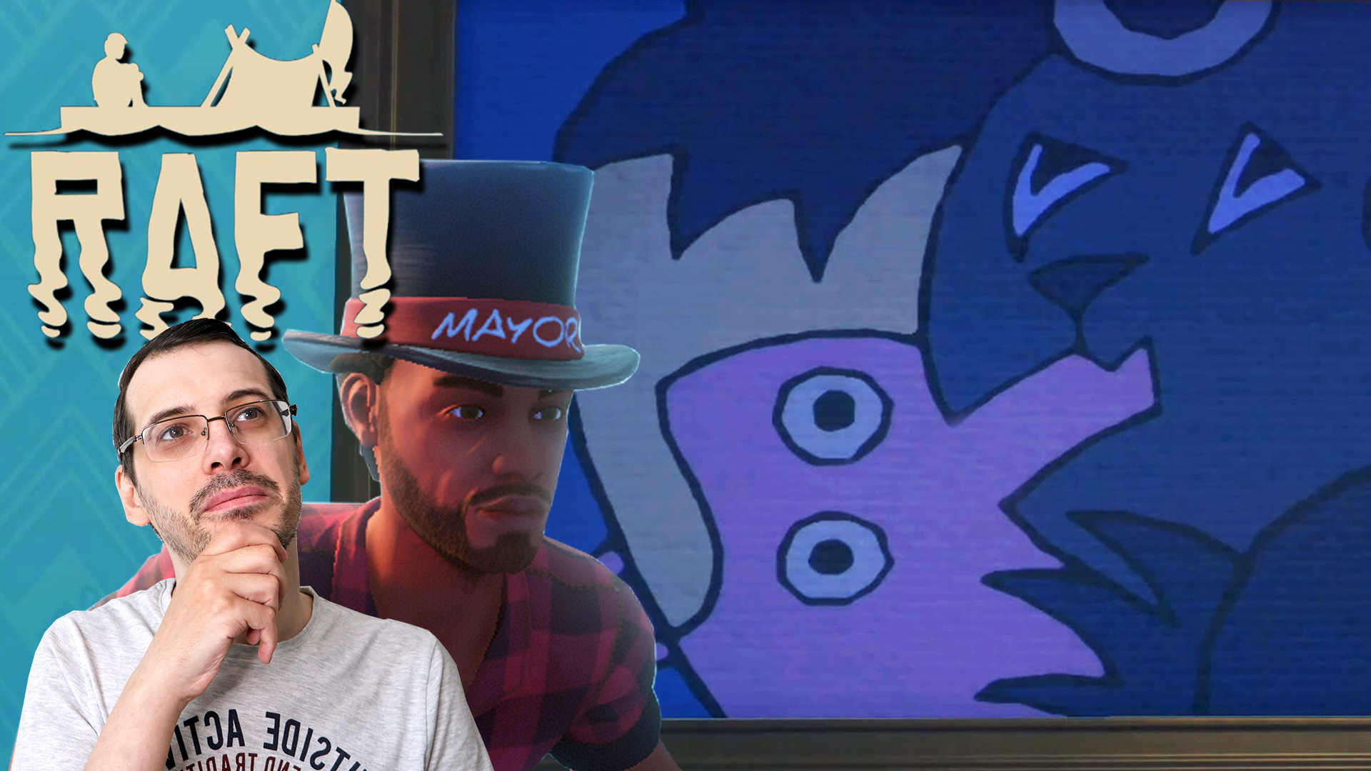 А можно я пососу ваш нос? | Raft прохождение #14