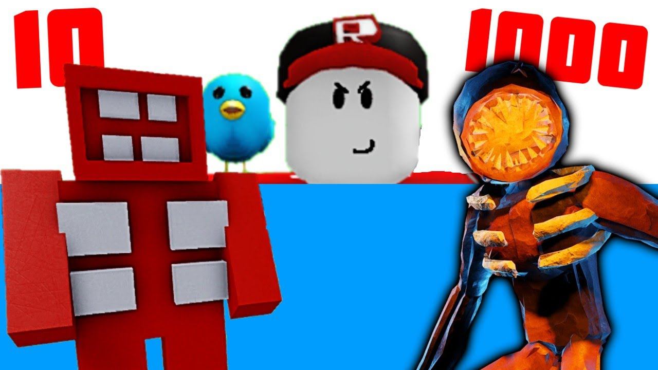 Постройки из 10 100 1000 Блоков в Build a Boat Roblox