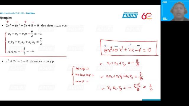 San Marcos Anual 2021 | Semana 15 Álgebra