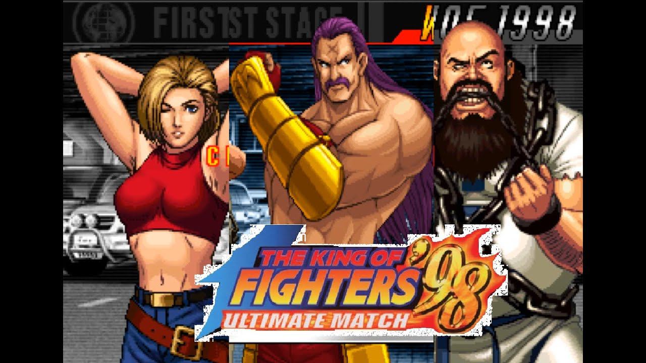 The King of Fighters '98: Ultimate Match (PC) Krauser, Chang & Blue Mary Arcade