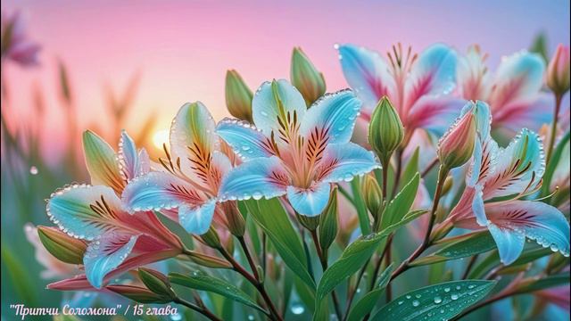 "Притчи Соломона" / 15 ГЛАВА