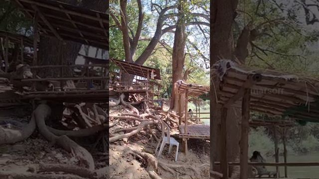 чиангмай. просто ่остановка ч.2 уютный уголок, река department of highway service จุดบริการประชาชน