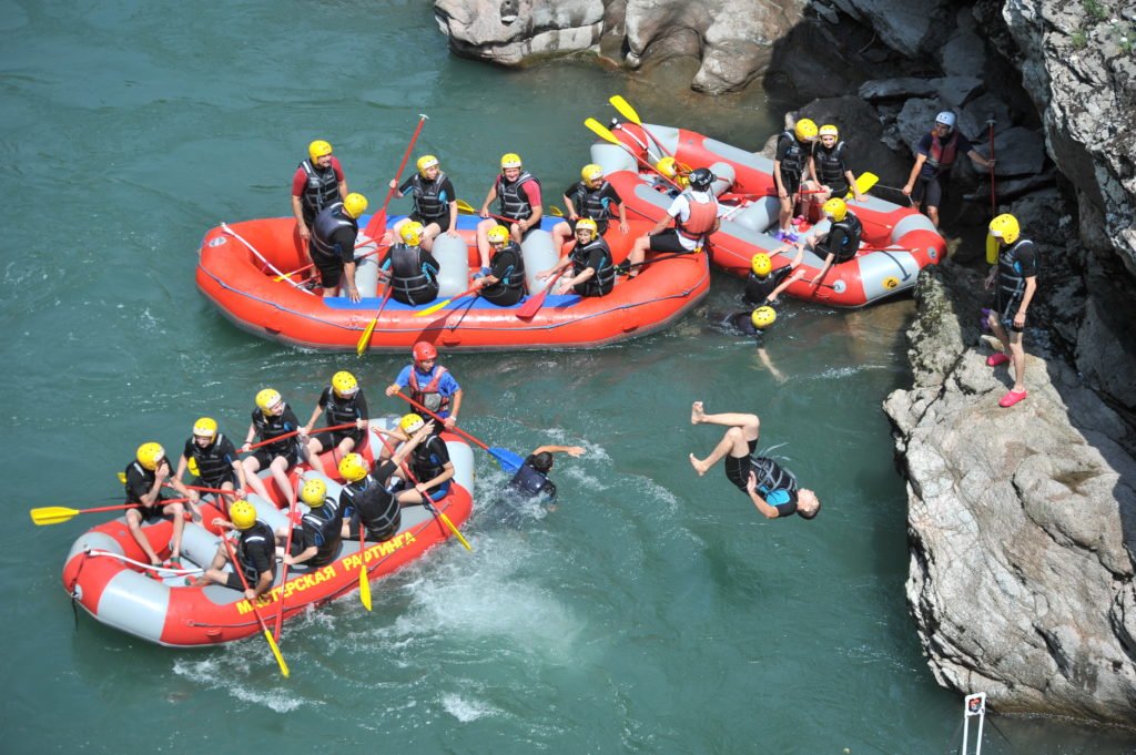 Река Белая, рафтинг Адыгея 2020