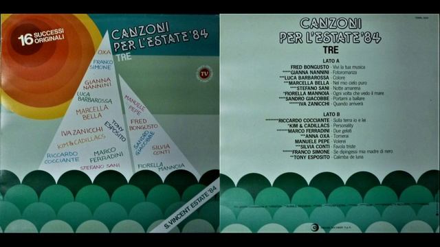 "VINILE" N. 1 - Canzoni Per L'Estate '84  1984 (Lati: 2)