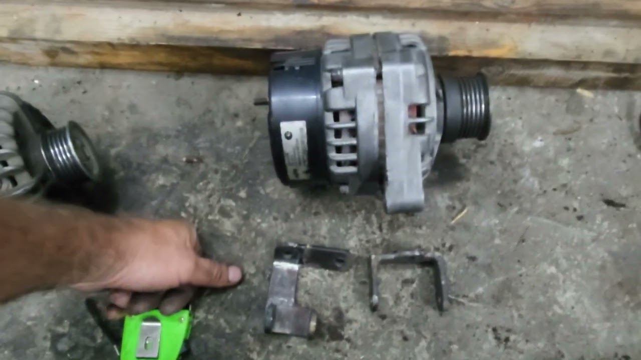 замена генератора Doblo,на генератор от ВАЗ