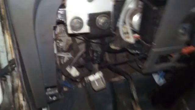 Диагностический разъем OBD2 на Hyundai HD78