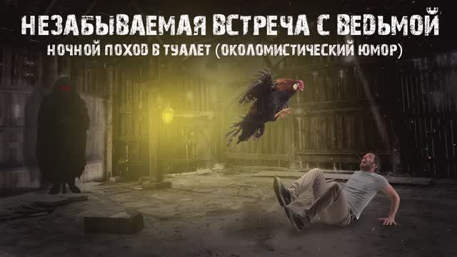 Около мистический юмор - Незабываемая встреча с ведьмой или ночной поход в туалет.