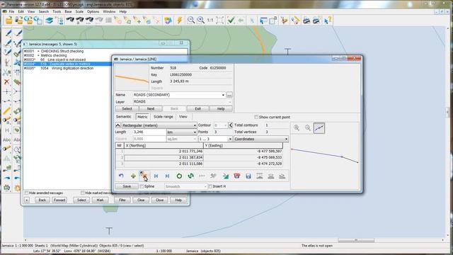 Quality control of a vector map.mp4