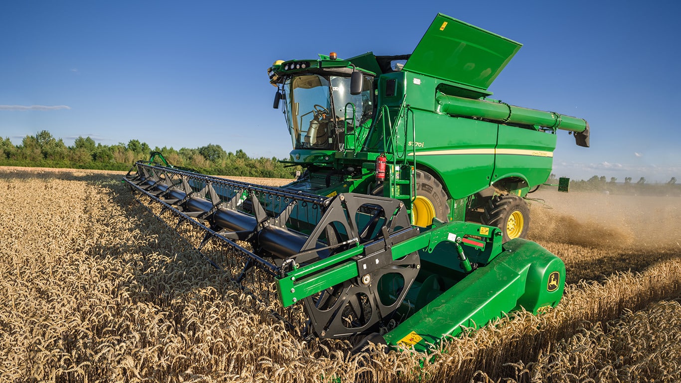 Комбайн John Deere s700 c системой ICA2
