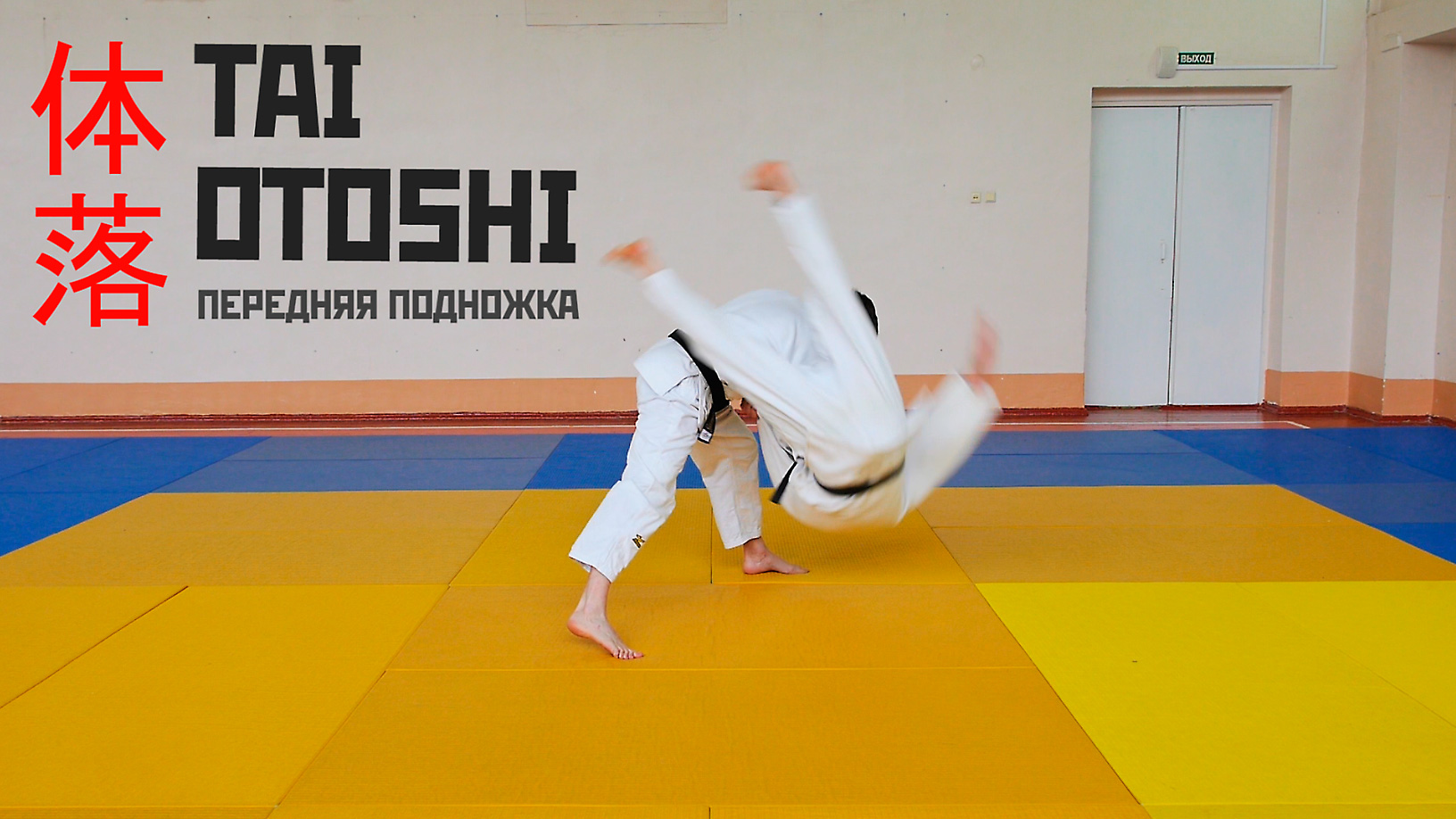 TAI OTOSHI / Передняя подножка / 体落