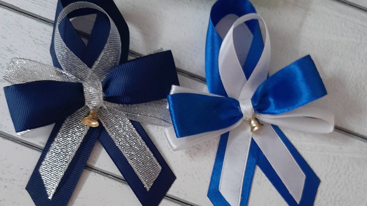 МК. Брошь-значёк для выпускника школы или детского сада. Самый простой способ.