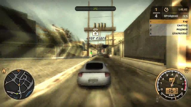 Пробую пройти NFS Most Wanted 2005 #10