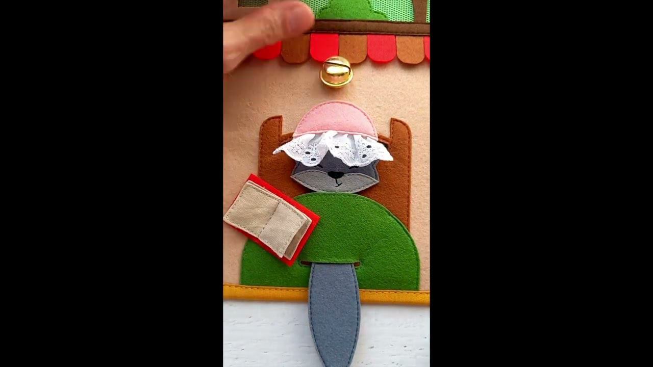 Бизиборд Красная шапочка.