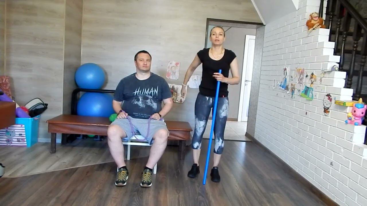 Ч61 ПОСЛЕ ТРАВМЫ ВЛИЯНИЕ СОСТОЯНИЯ ФАСЦИЙ НА ТОНУС МЫШЦ! ЛФК ДОМА!