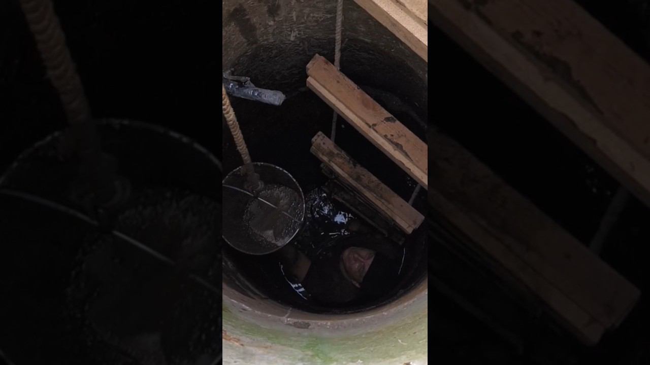 Август, засуха, а значит что... чистим колодезя #2024