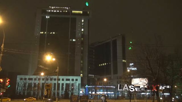 Лазерная реклама Сбербанк