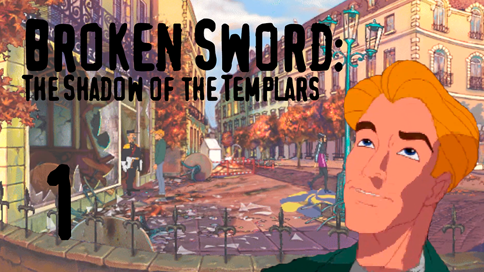 Взрывной клоун - Broken Sword: The Shadow of the Templars - Прохождение 1
