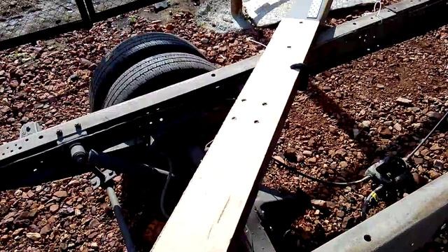 Рама Газель 6. Подгонка шаблона к швеллеру.