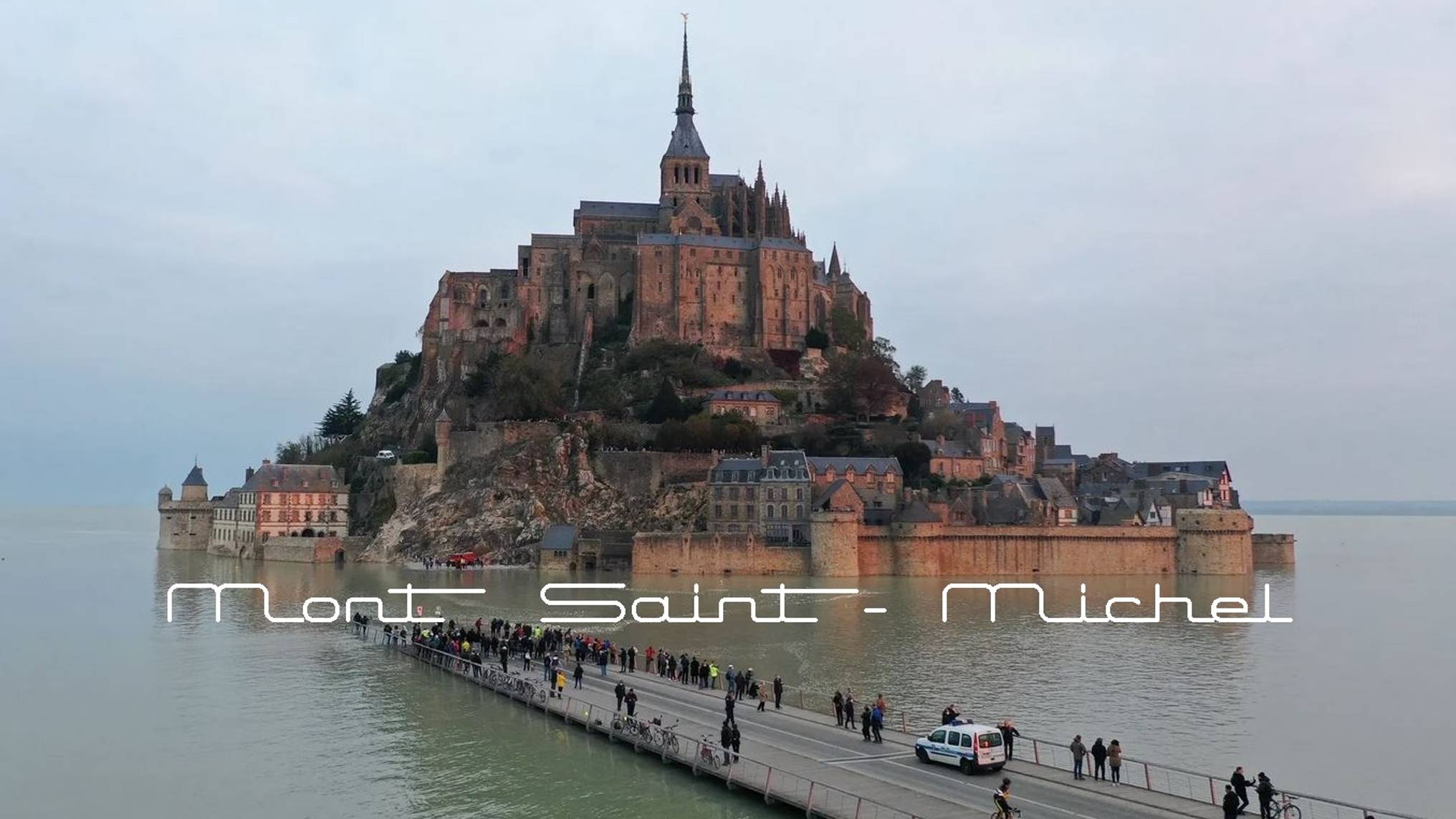 Mont Saint-Michel, Аббатство Мон-Сен-Мишель - восьмое чудо света, Франция, рекомендую посетить !