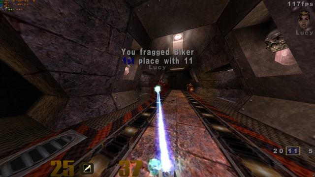 Quake 3 arena 4k, сложность крутой, прохождение DM11