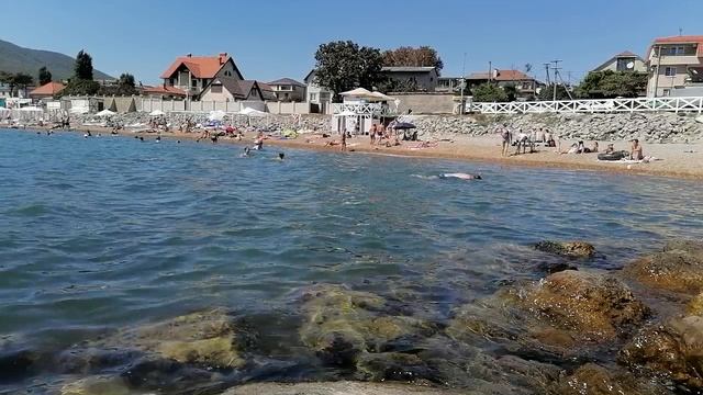 Новороссийск. Центральный пляж в Мысхако. Обзор погоды и цены. Канал Тутси влог.