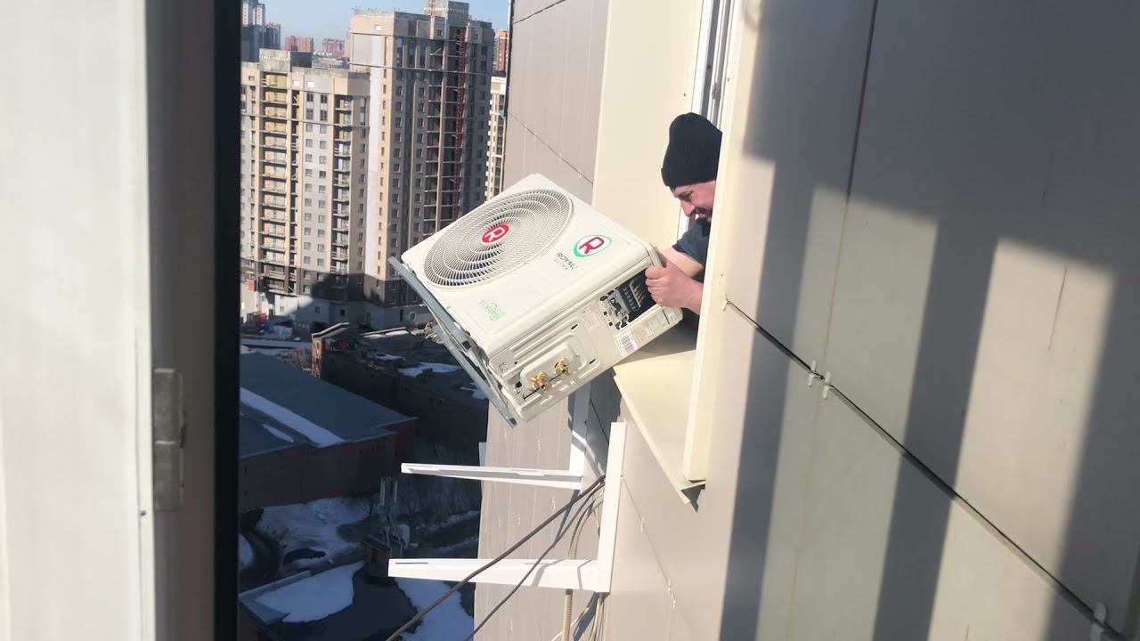 10.04.2021 г. Установка кондиционера2